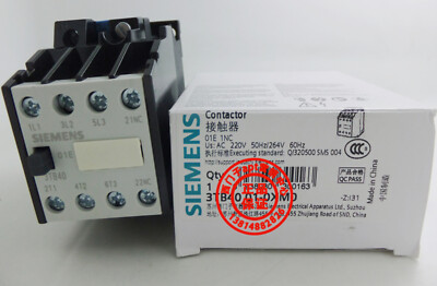 SIEMENS AC contactor 3TB4001-0X 3TB40 01-0X 24V 110V 220V 380V | eBay