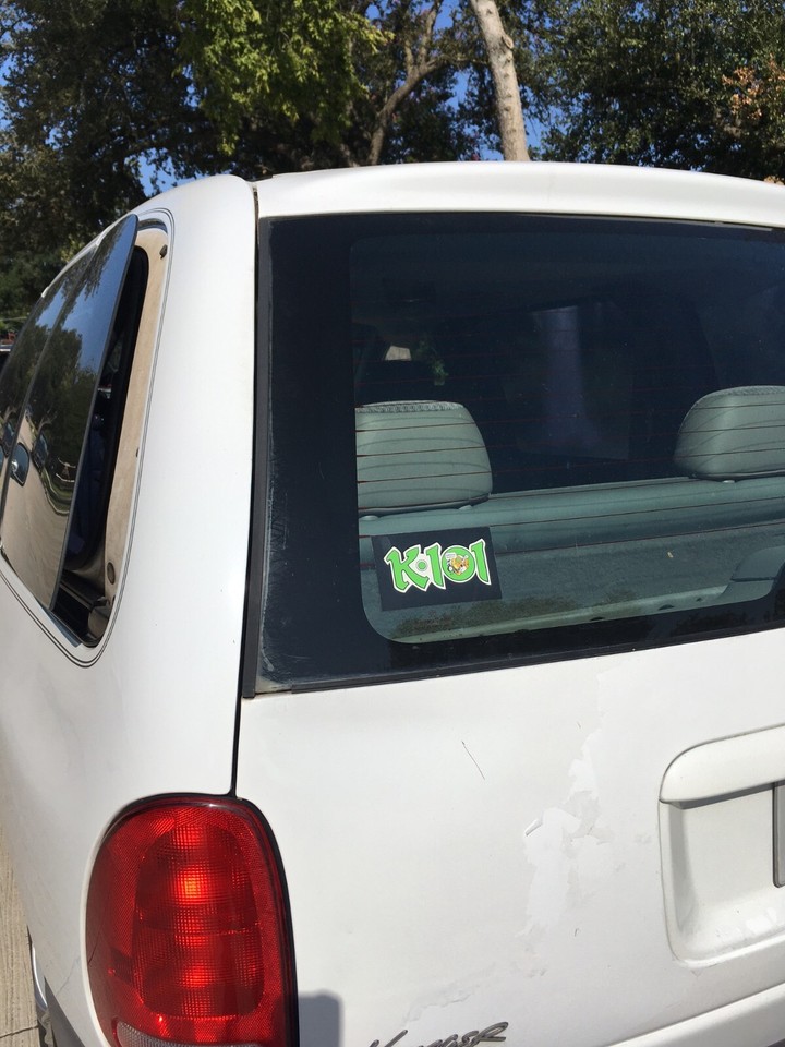 KLOL K101 Houston 1970s radio station bumper sticker "Mother's Family ...