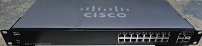 Cisco | SG200-18 | 18 Port Gigabit Smart Network Switch | eBay