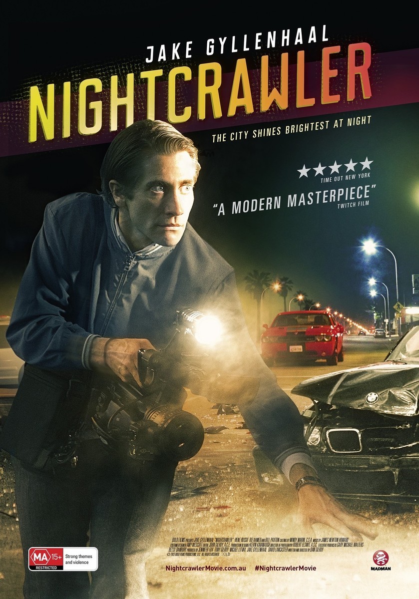 Affiche De Jake Gyllenhaal Nightcrawler Watch: Jake Gyllenhaal Is An