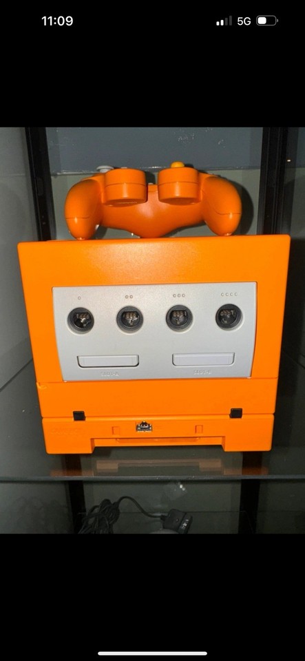 Nintendo GameCube Console With Gameboy Player - Spice Orange - NTSC J ...