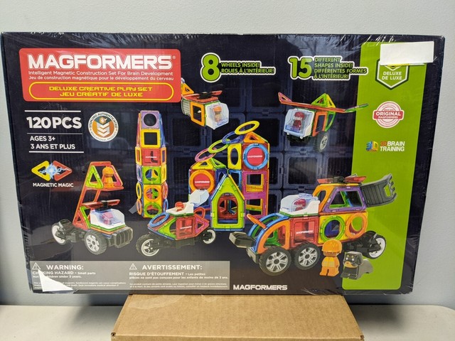 Magformers 120 Piece Deluxe Creative Set - 1552970 for sale online | eBay