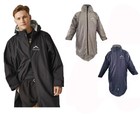 Hazy Blue Padstow Changing Dry Robe Long Coat Riding Hooded Cape Side ...