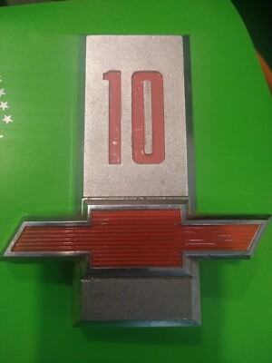 Vintage Chevy 10 Emblem | eBay