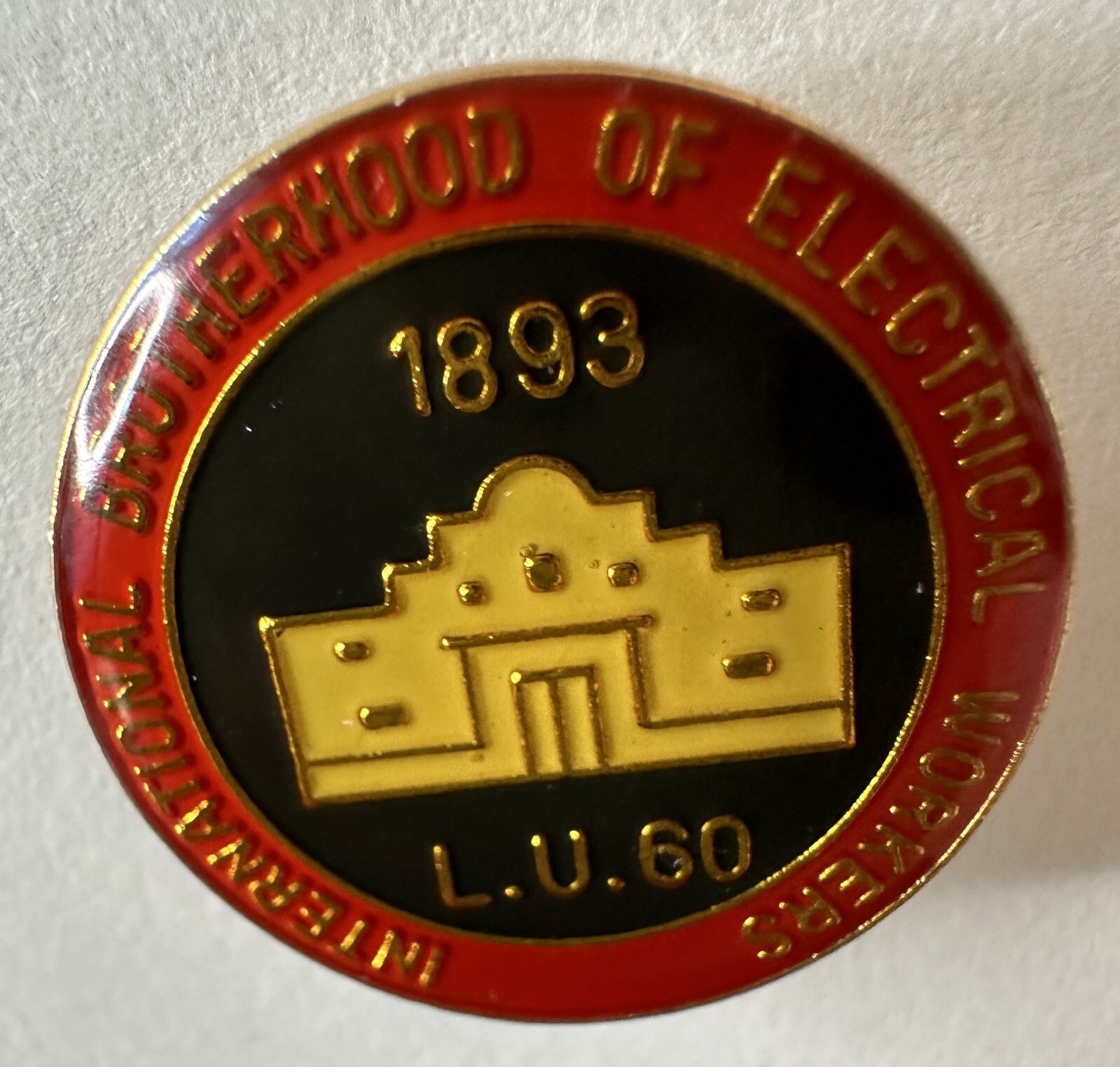 IBEW Local 60 Lapel pin San Antonio, TX | eBay