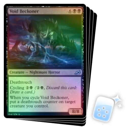 FOIL VOID BECKONER X4 Ikoria IKO Magic MTG MINT CARD | eBay