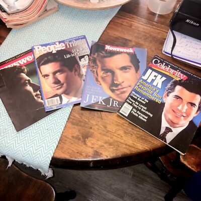 JFK JR. Memorial & Commemorative Collections, 4 Magazines Celebrating ...