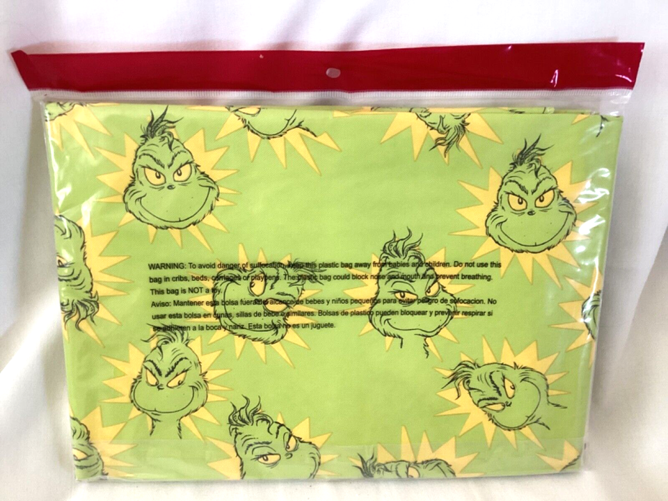 NEW Dr. Seuss Grinch Lot Tablecloth - Dish Towel - Drying Mat | eBay