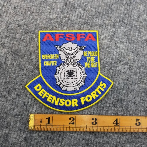 AFSFA Defensor Fortis Evergreen Chapter Patch | eBay