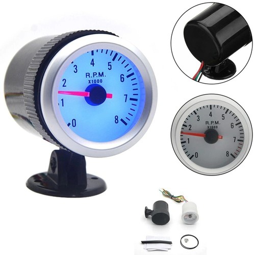 52mm Tachometer 12V Tacho Gauge Auto Accessories Car Tacho Meter | eBay ...