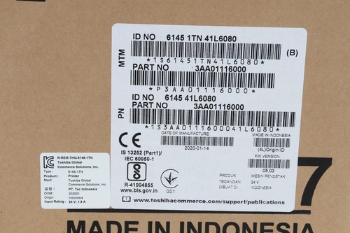 Toshiba TCx Single Station Receipt POS Printer - 6145-1TN for sale ...