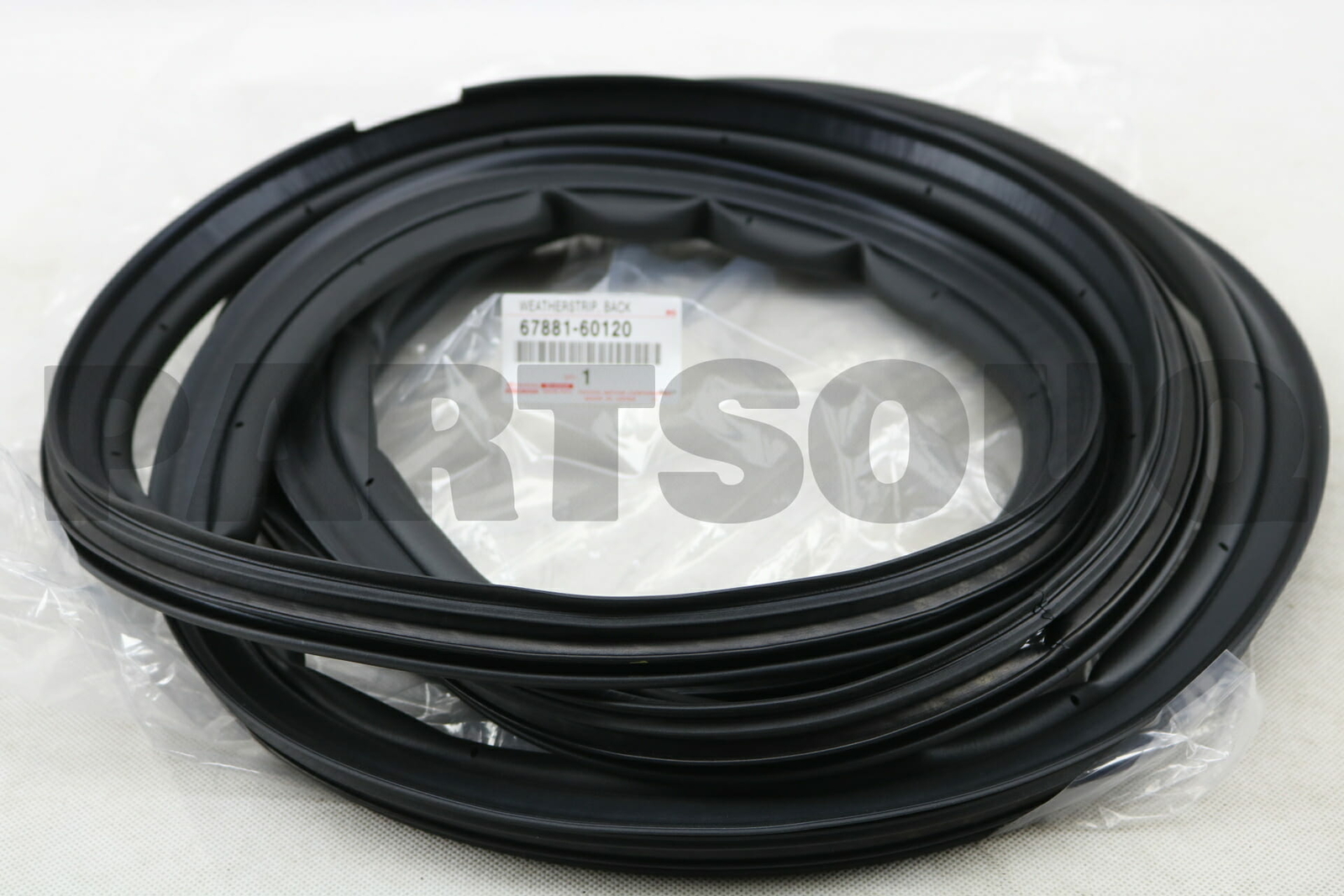 6788160120 Genuine Toyota WEATHERSTRIP, BACK DOOR 67881-60120 | eBay