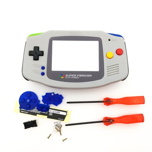 SFC Model Grey Housing Shell Case for Nintendo Game Boy Advance For GBA ...
