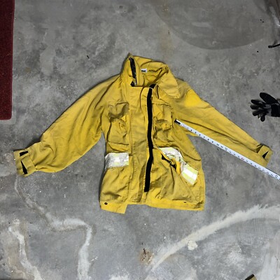 Barrier Wear Nomax Aramid FR Wildland FireFighter Fire Coat Jacket ...