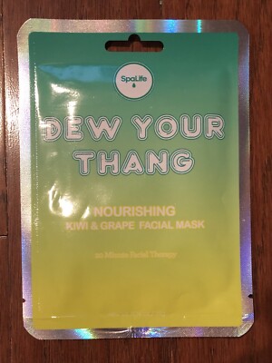 NEW Sephora SpaLife Face Mask Dew Your Thang Kiwi Grape Nourishing ...