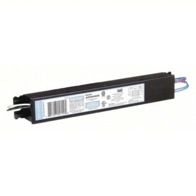 ADVANCE Fluorescent Ballast: T8, 120 to 277V AC, 2_3 Bulbs Supported ...