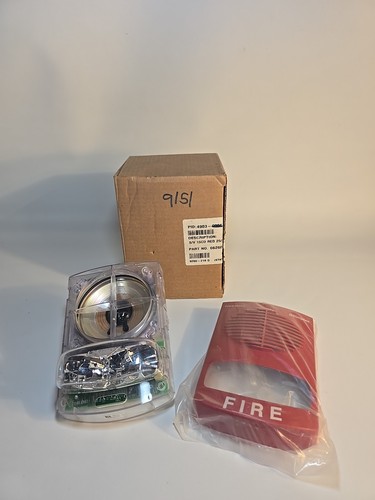 Simplex 4906-9151 Fire Alarm Speaker Strobe Wall Mount Red - Multi ...