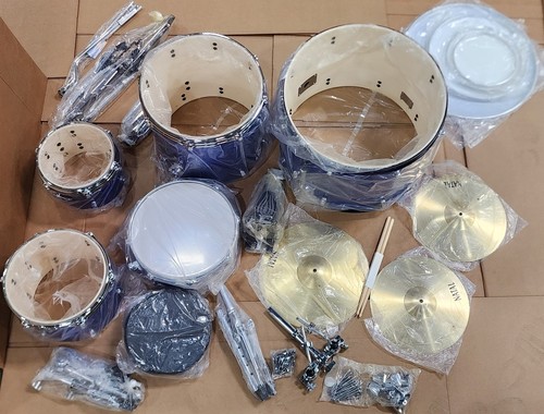 Natal Drums DNA UF22 5-Piece Drum Set, Blue | eBay