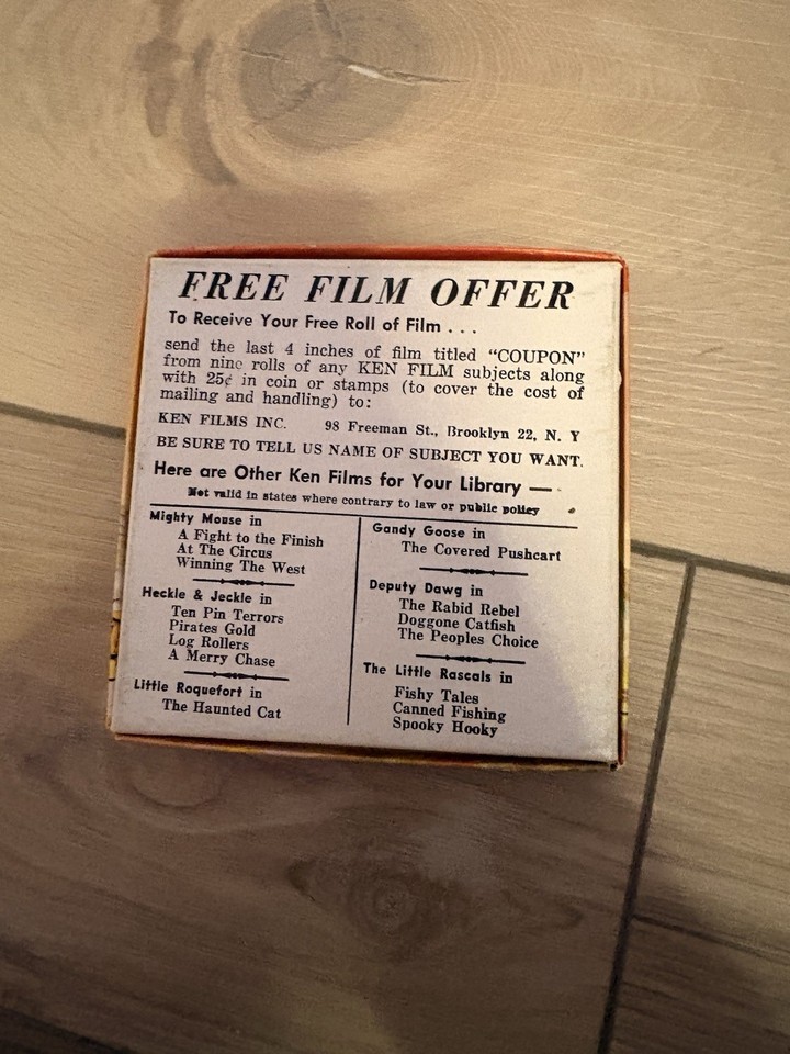 Rodan The Flying Monster 8mm Film Ken Films 229 200ft Digest w/ Box VTG ...