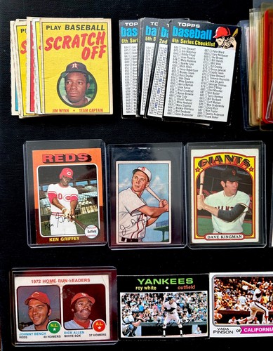 Vintage Baseball Card Lot Of 235 Topps Bowman MLB 50s 60s 70s Stars ...