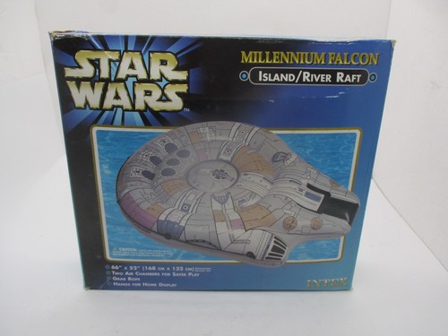 Star Wars Millennium Falcon Pool Inflatable Ride-On Water Float New | eBay