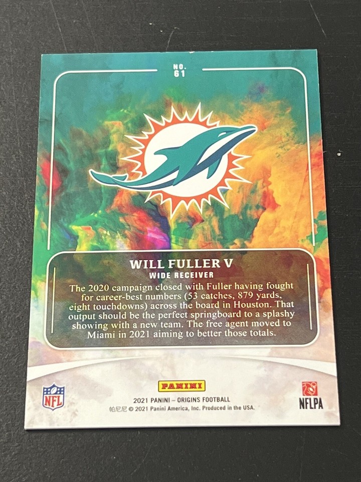 2021 Panini Origins Will Fuller V #61 | eBay