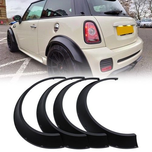 4X For Mini Cooper S R53 R56 R58 Fender Flares Extra Wide Body Kit ...