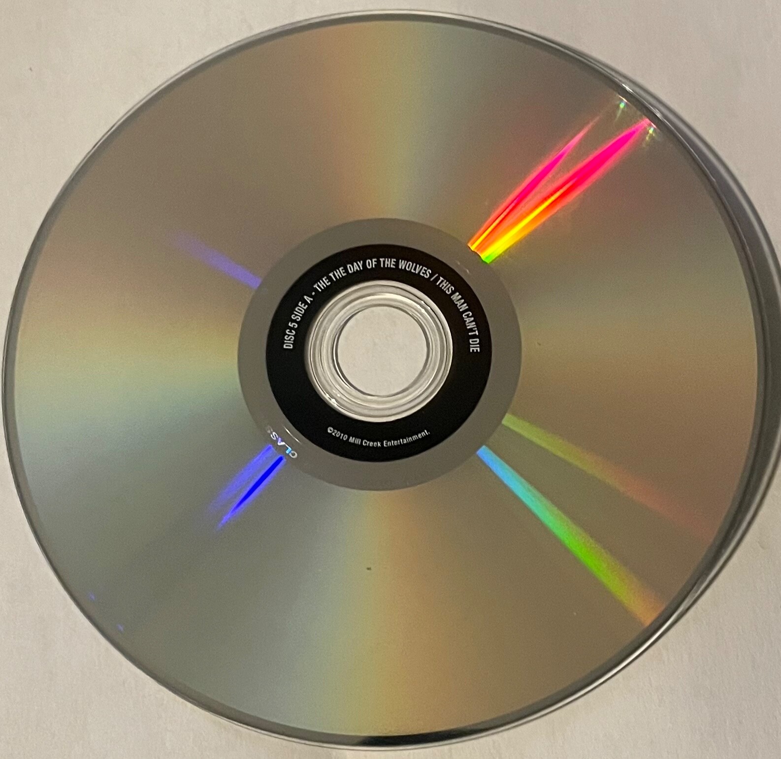 4 MOVIE DVD (DISC ONLY, DAN CANDY'S LAW, THIS MAN CAN'T DIE, SEVEN [7 ...