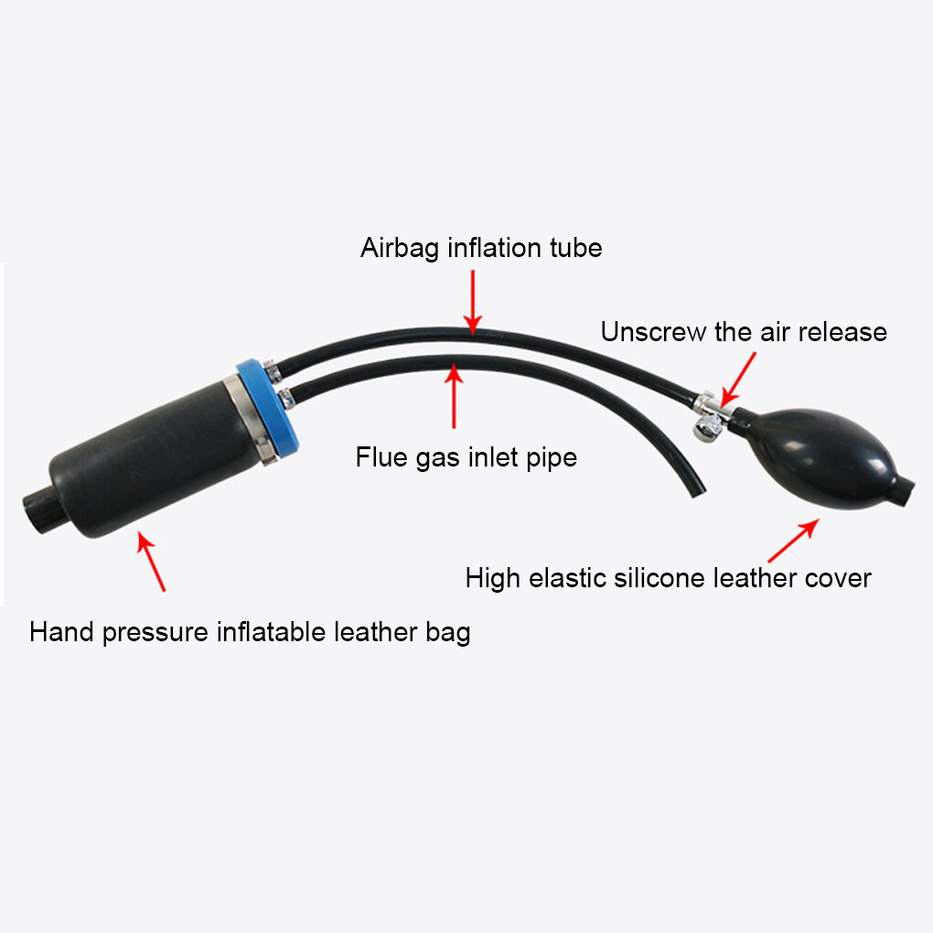 Intake Inflatable Bladder Adapter For EVAP Smoke Leak Detector Tester ...