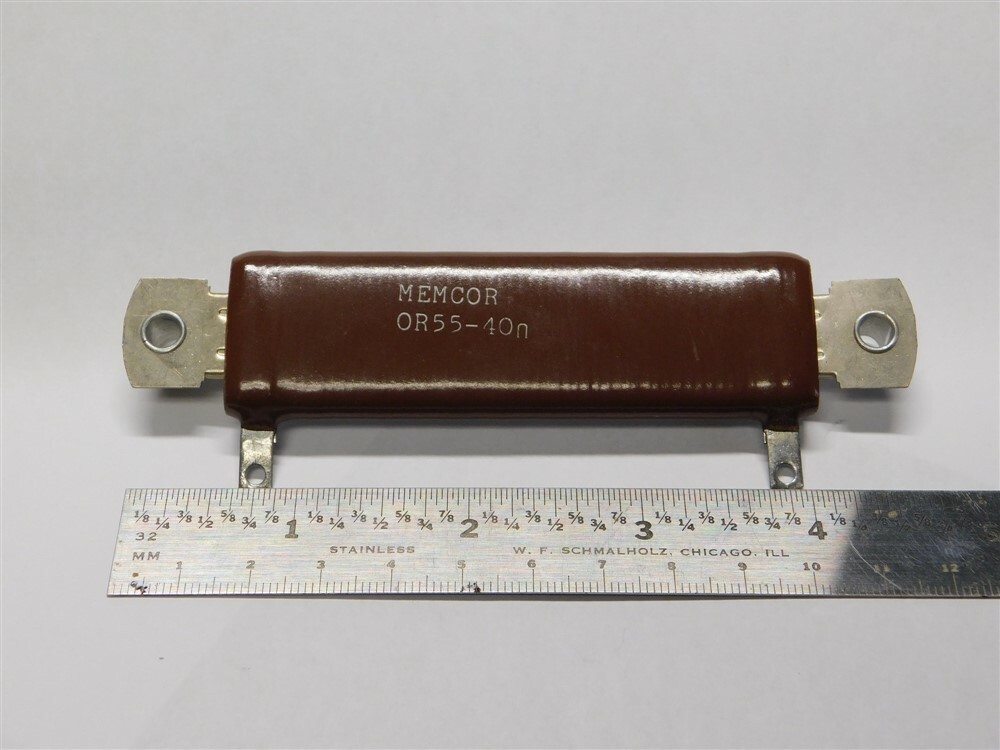 Memcor OR55-40 40 Ohm 55W 5% Power Wirewound Resistor Flat Standoff ...