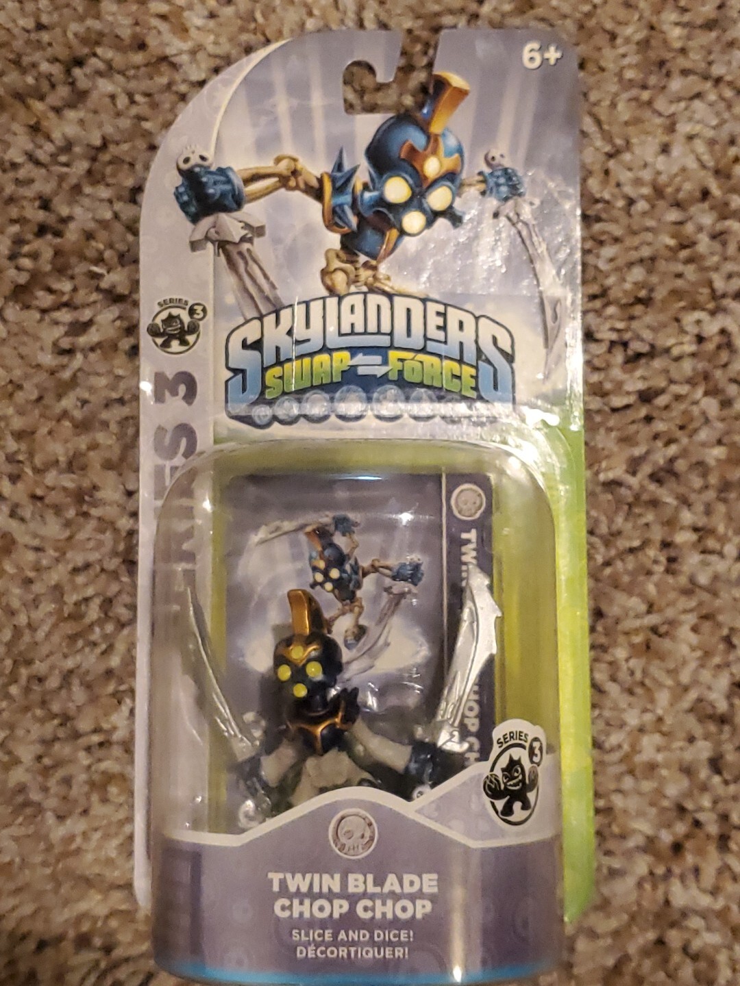 Skylanders Swap-Force Twin Blade Chop Chop Series 3 - New In Box | eBay