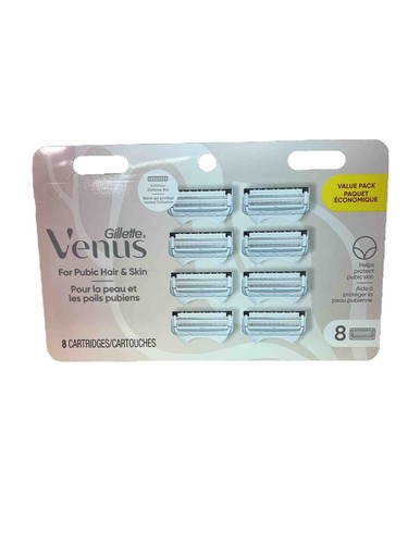 Venus for Bikini Pubic Hair and Skin Women Razors 8 cartridges New | eBay