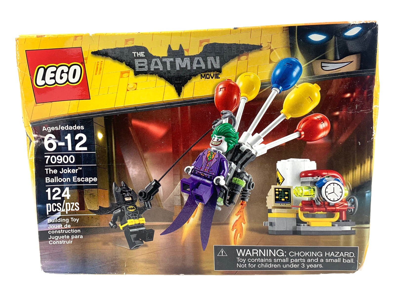 LEGO The LEGO Batman Movie: The Joker Balloon Escape (70900) Box Damage ...