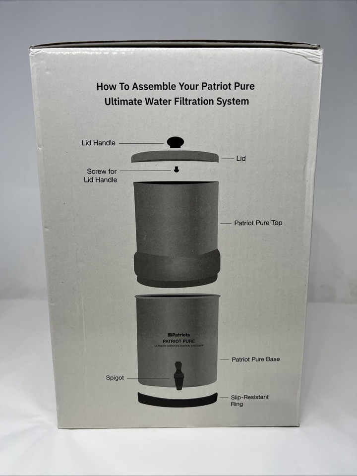 Patriot Pure Ultimate Water Filtration System & Nanomesh Filter | eBay