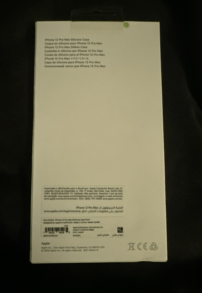 New For iPhone 12 Pro Max Original Silicone Phone Case with MagSafe | eBay