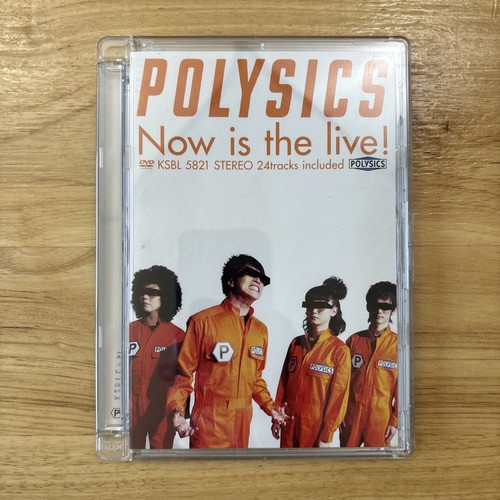 Polysics - Now Is The Live! (DVD, 2006, Region 2) Rare HTF ...