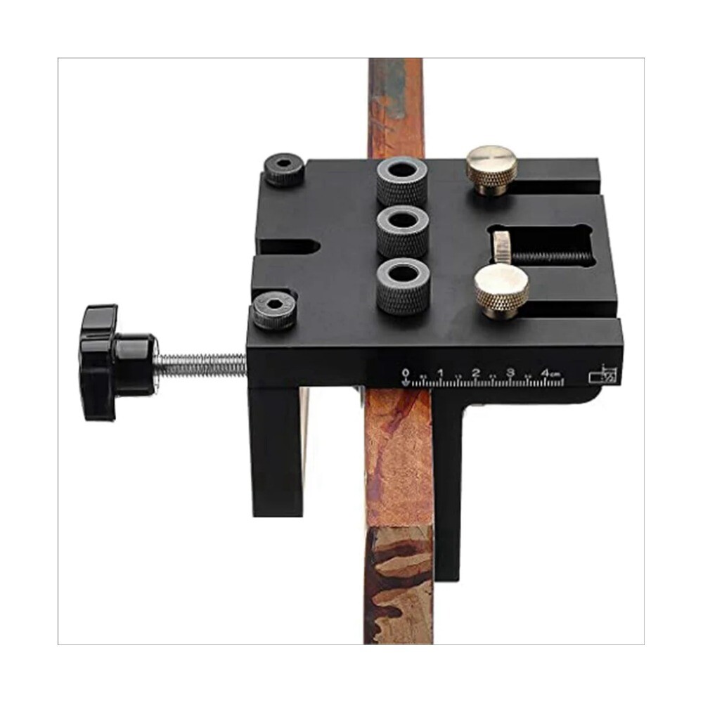3 in 1 Hole Clamp Set, Woodworking Clamp Set, Hole Punch Tool with ...