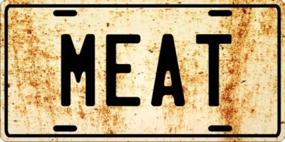 MEAT Kitchen, Restaurant or Food Truck Concession - Weathered License ...