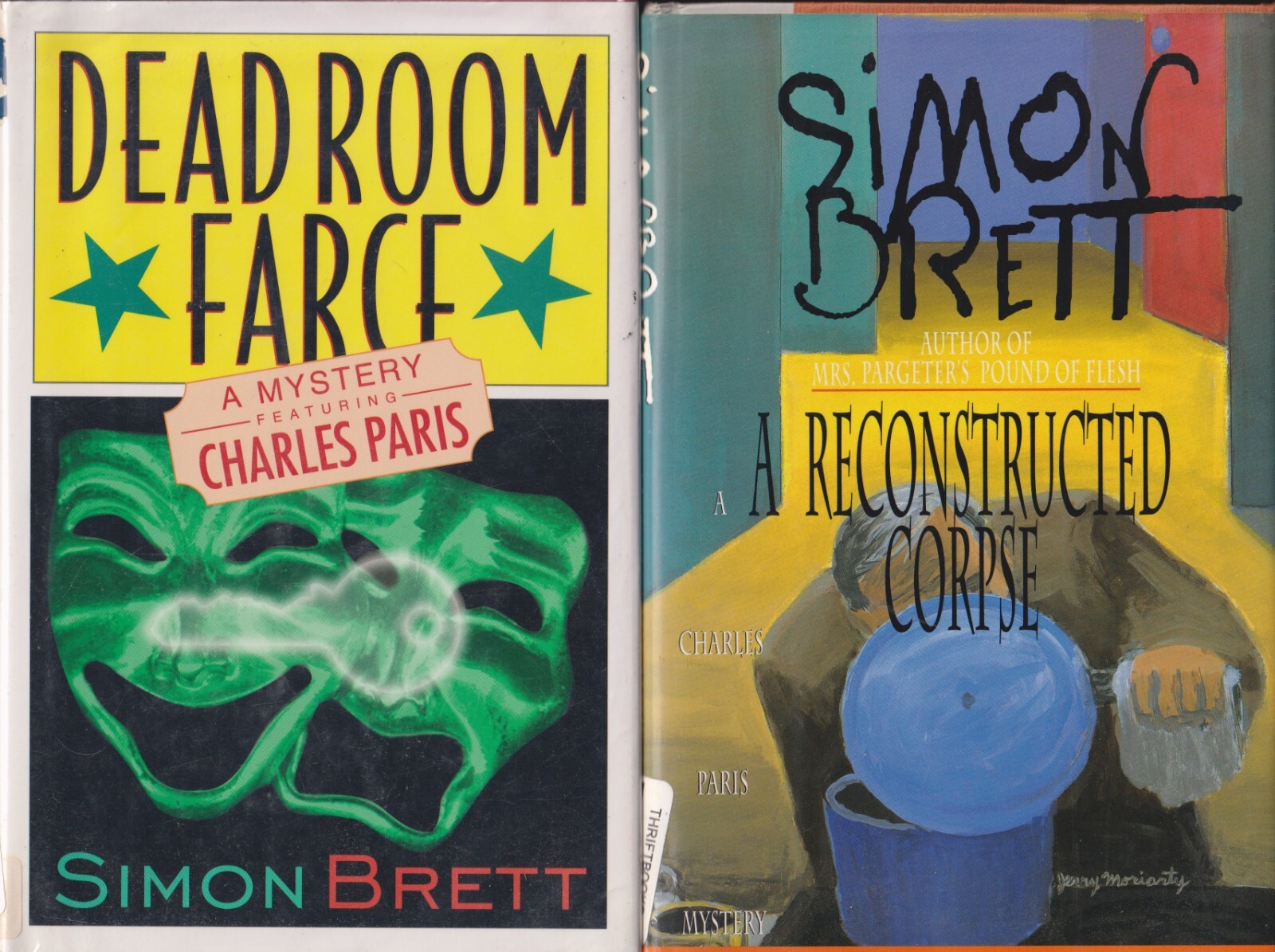 LOT 2 HC DEAD ROOM FARCE RECONSTRUCTED CORPSE CHARLES PARIS SIMON BRETT ...