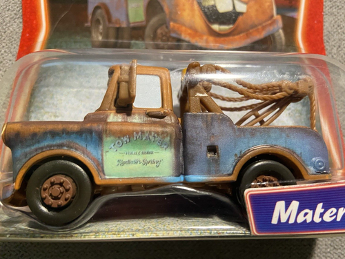 Mattel Disney-PIXAR Cars TOW-MATER Radiator Springs Wrecker Tow Truck ...