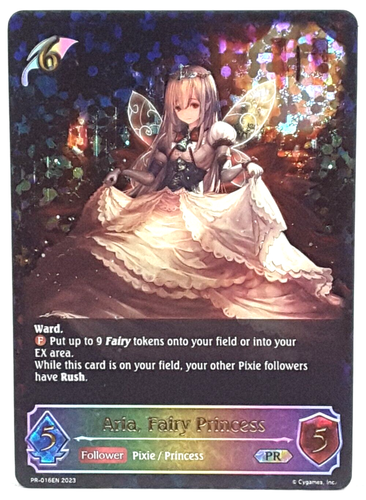 English Shadowverse Aria, Princesse Fée PR-016EN | eBay