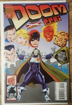 Marvel Comics Doom 2099 1996 Issue #40 April 1993 Direct Edition Bagged ...