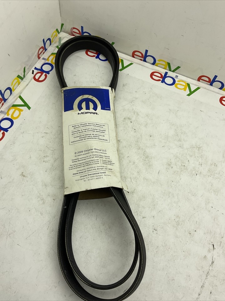 OEM NEW MOPAR Serpentine Engine Belt Chrysler Dodge Jeep Cherokee ...