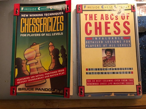 Lot Bruce Pandolfini Chess Books (2) | eBay