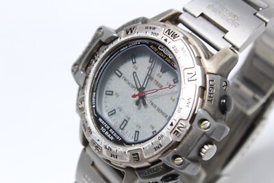 CASIO vintage PROTREK PRT-500 Titanium watch | eBay
