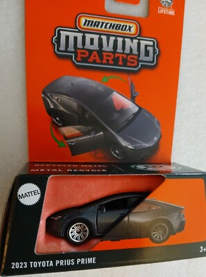 2025 Matchbox Moving Parts 2023 Toyota Prius Prime, Smokey Gray, 1/64 ...