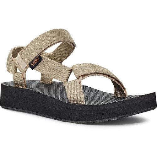 Teva Womens Midform Universal Tan Sport Sandals Shoes 8 Medium (B,M ...