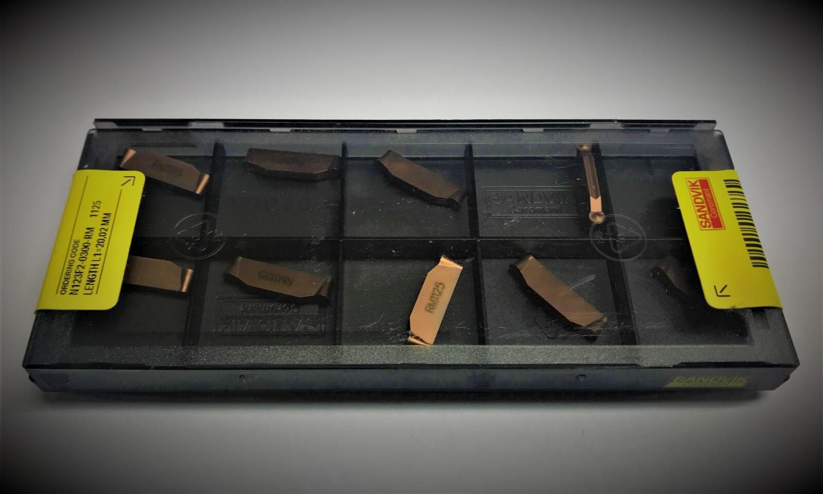 10pcs Sandvik Inserts N123F2-0300-RM 1125 Carbide Inserts | eBay