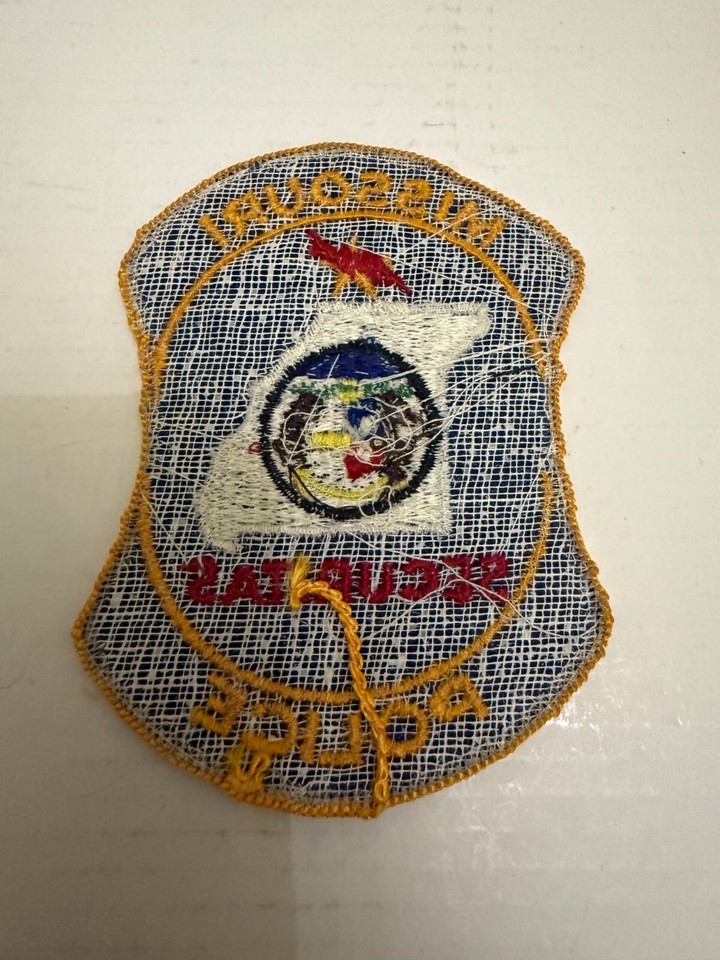 Vintage Missouri Police Securitas Cloth Shoulder Patch Obsolete | eBay