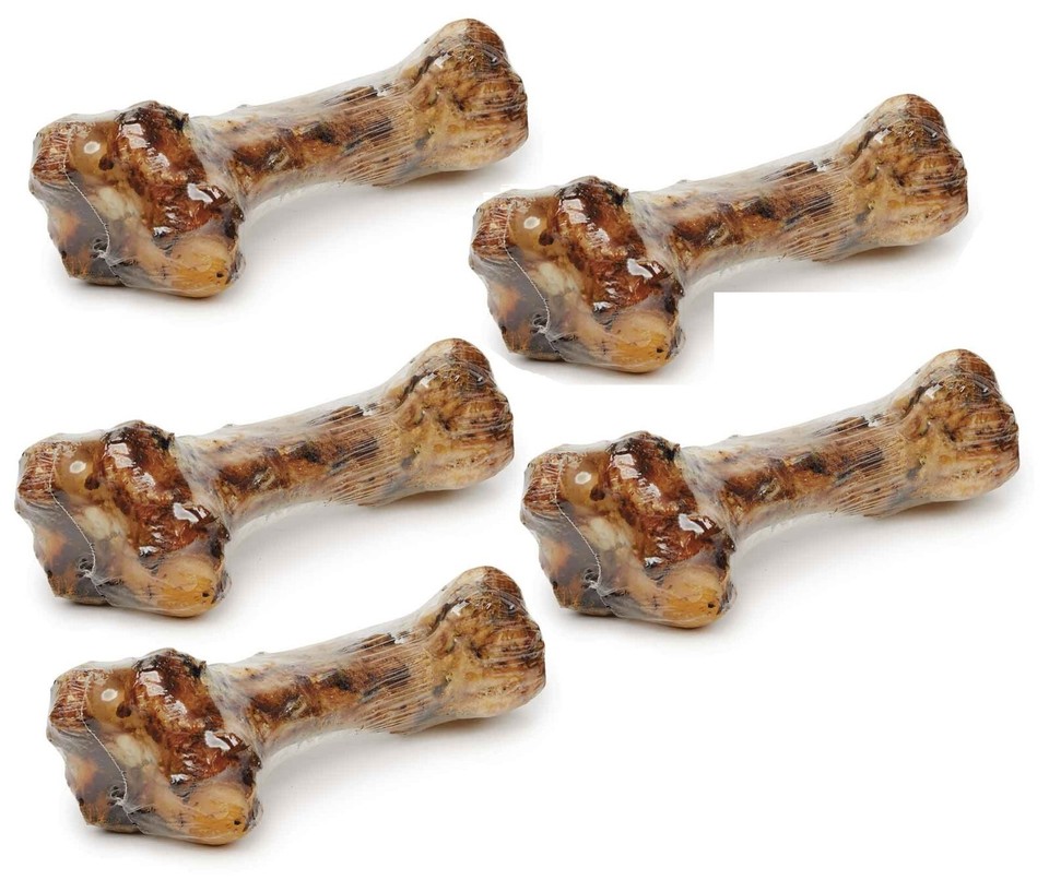 All Natural Buffalo Shoulder 12 Inch Big Dog Bones Meaty Dental Chew ...